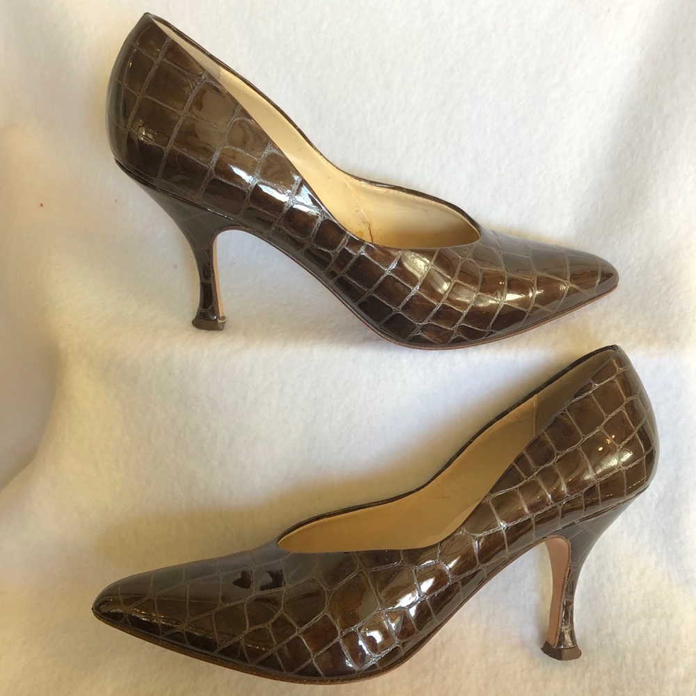 Larry Stuart Collection Genuine Leather Heels - Gem